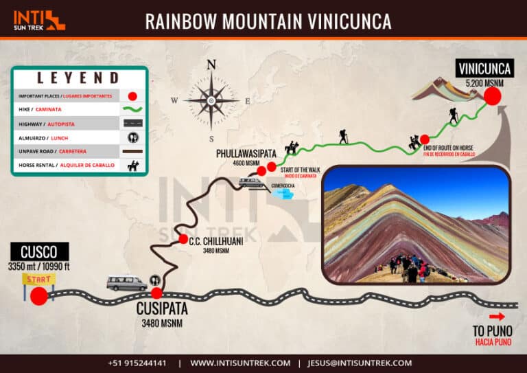 Rainbow Mountain Day Trip Peru,One day Hike to Rainbow Mountain